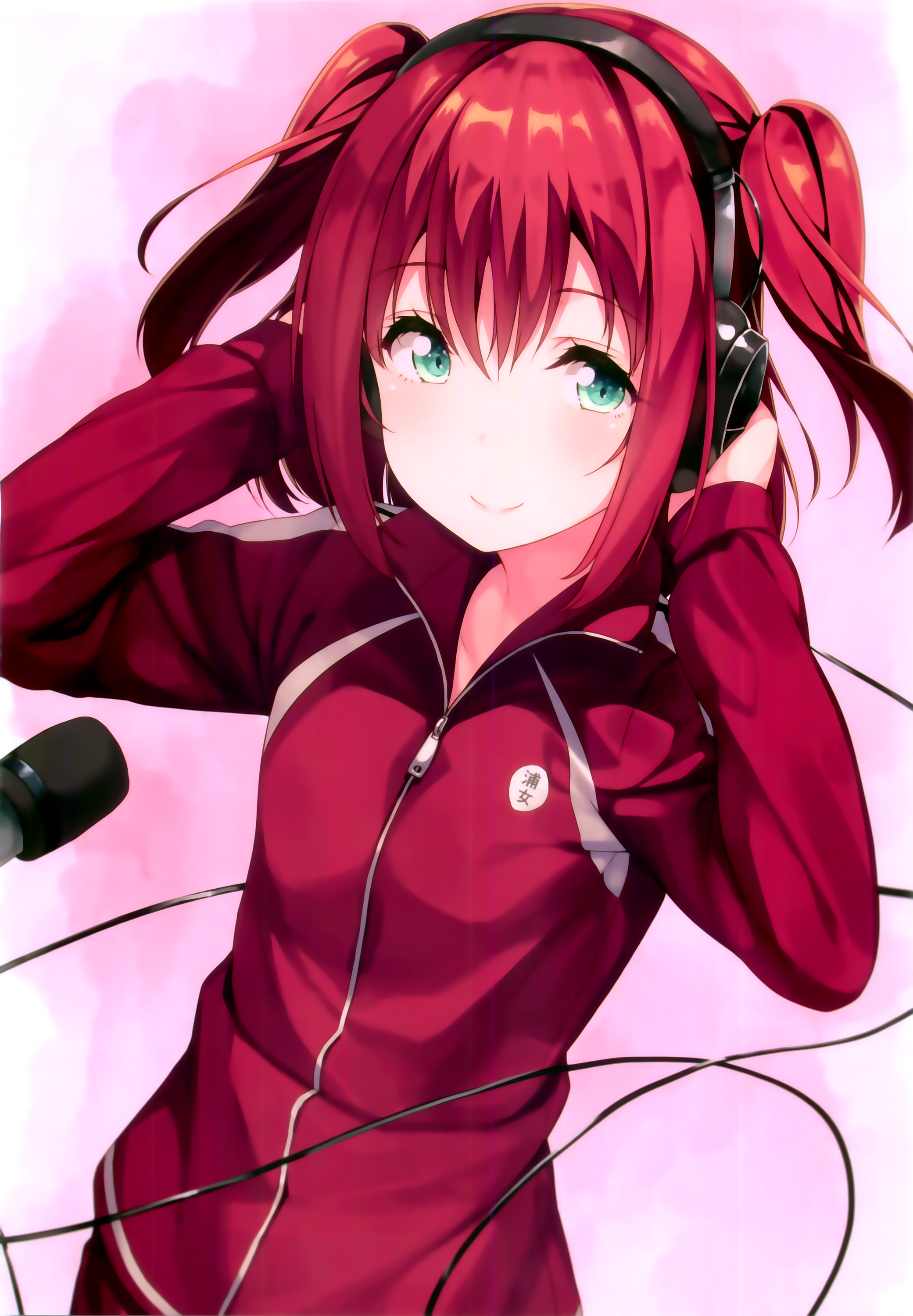 executor siva. love live! (series) love live! sunshine!! kurosawa ruby gym uniform headphones ...